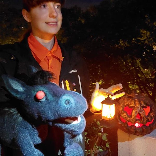 Custom Professional Female Puppet Rod Hand Puppet From Your Design or ...