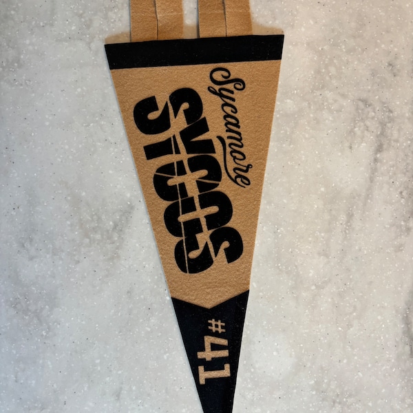 Custom Small Pennant - Etsy