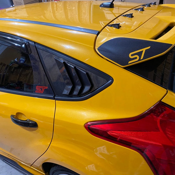Ford Focus ST Wing Decals - Vinyl Overlays - Customizable - Etsy