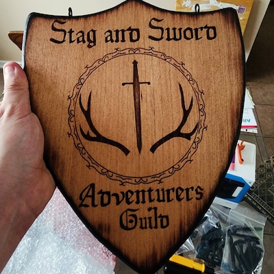 Dungeons and Dragons Gift Custom Dnd Sign Personalized Rustic Tavern ...