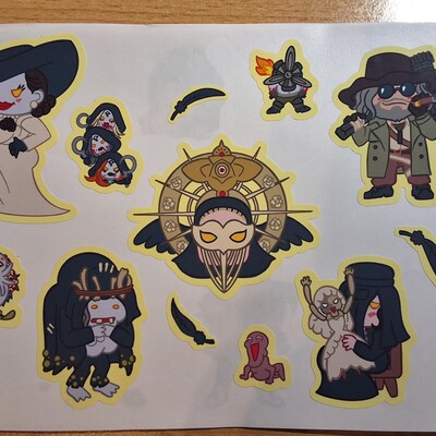 Alan Wake 2 Inspired 10x10cm Stickers - Etsy