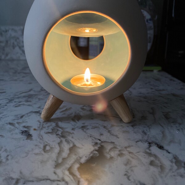 Ceramic Oil Burner, Unique Ceramic Oil Burner, Wax Melts Burner ...