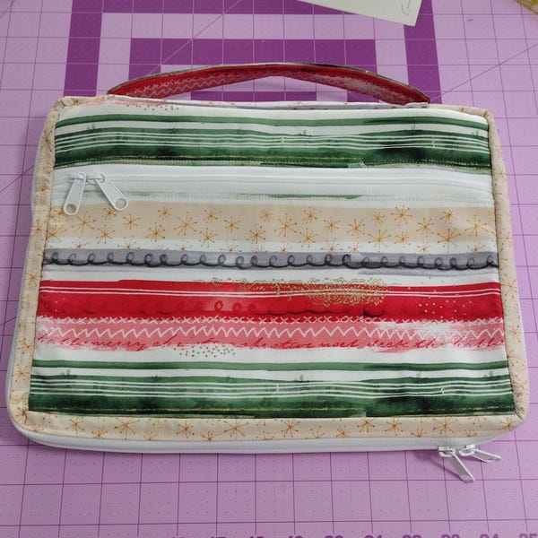 Zippered Bible Cover SEWING PATTERN, DIY - Etsy