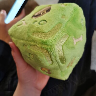 Gelatinous Cube Slime Dnd Plush Pattern With Embroidery Files - Etsy