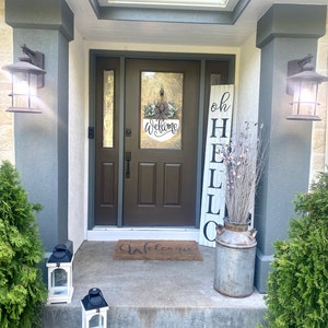 Front Door Decor Simply Blessed Year Round Wreath Front - Etsy