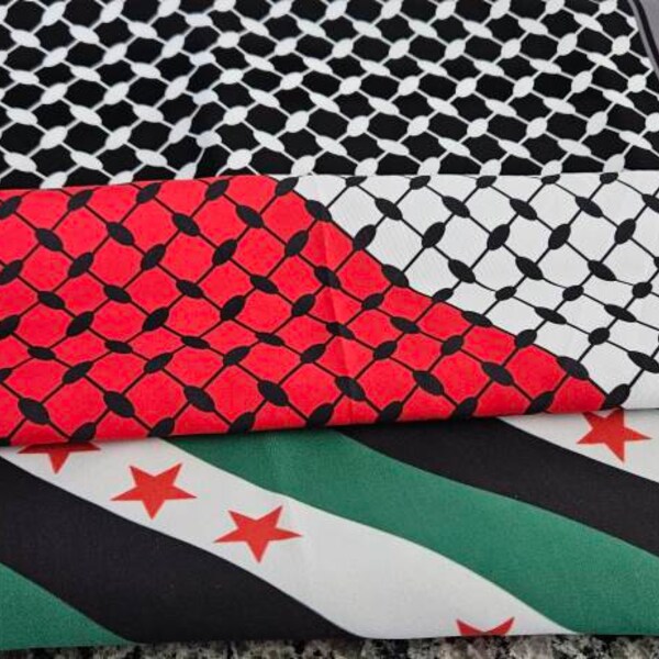 Tatreez Keffiyehs - Palestine - Lebanon - Handmade - Palestine ...
