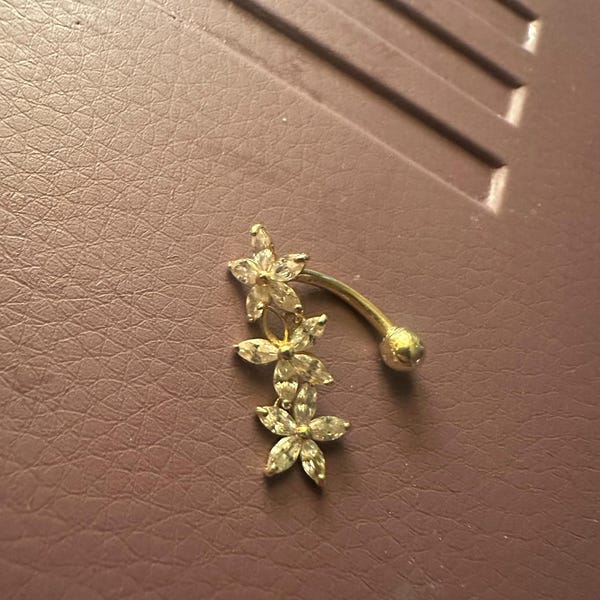 14K Solid Gold Clicker | 4 Gauge | 6 Gauge | 8 Gauge | 10 Gauge | 12 ...