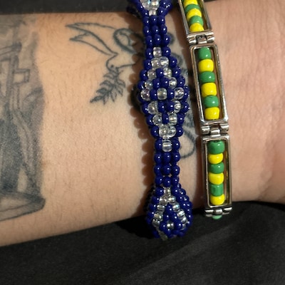 OGUN Glass Bead Decorated Maraca - Etsy