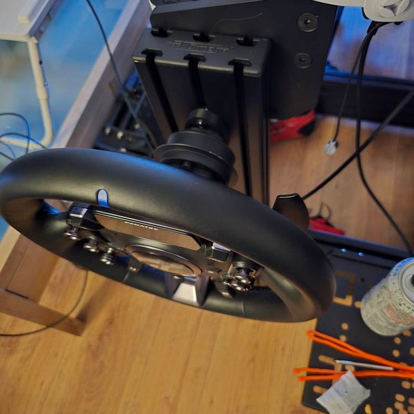 Simagic/moza Steering Wheel Wall Mount/8020 Aluminium Profile Mount - Etsy