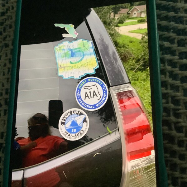 STICKER A1A Jimmy Buffett Memorial Highway - 3.5" - Etsy