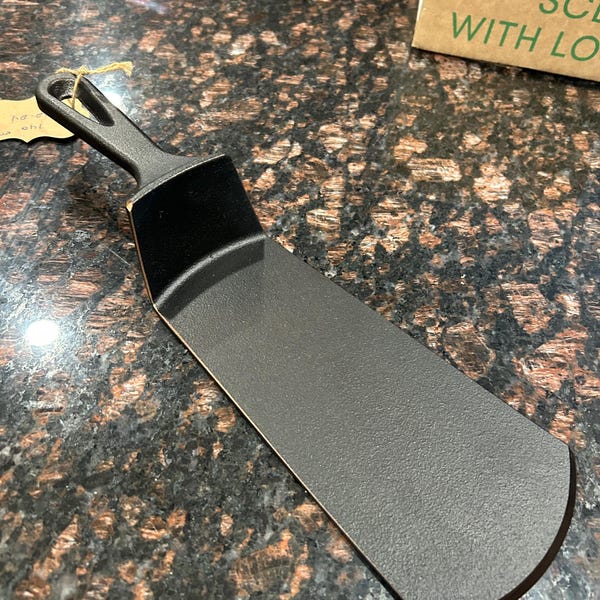 Cast Iron Spatula/ Pie Server Made From a Unmarked Griddle, Its 12 ...