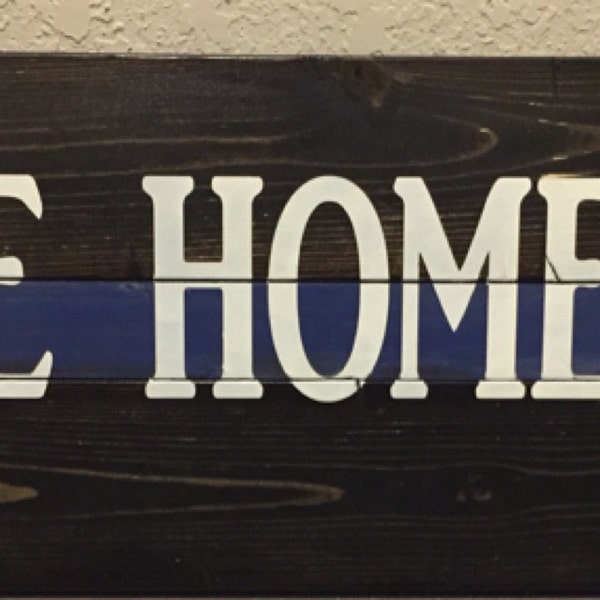 Come Home Safe Door Sign - Etsy