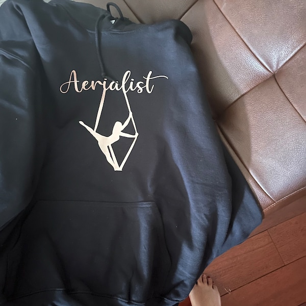 Holographic Aerialist Hoodie / Aerial Silks / Aerialist Apparel ...