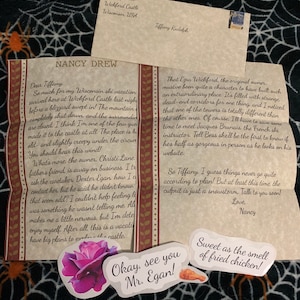 Custom Letter From Nancy Drew - Etsy