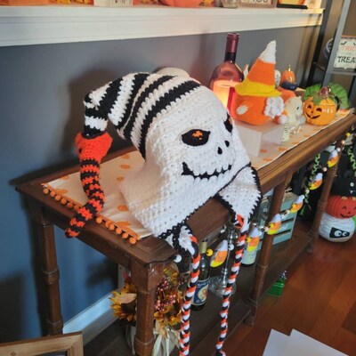 Bone Daddy Hood Crochet PATTERN this is a Digital Pattern Not a ...