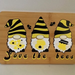 Gnome SVG, Bee Gnome Svg, Bumble Bee SVG Cut Files for Cricut, Honey ...