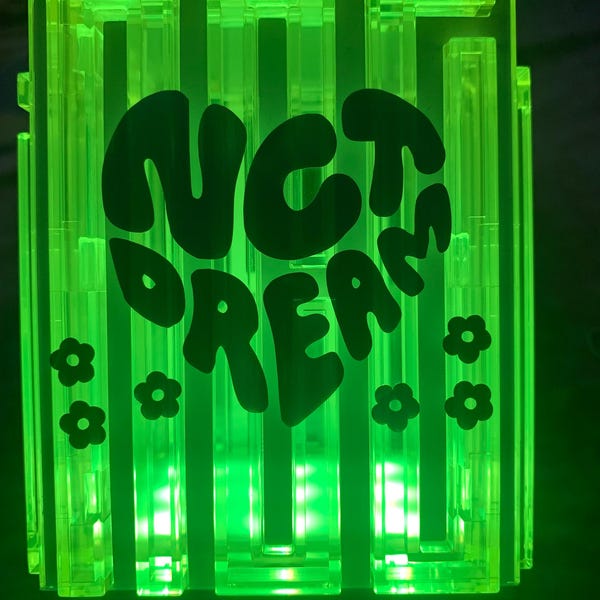 NCT Dream Lightstick Vinyl Decal Sticker Neobong Kpop - Etsy