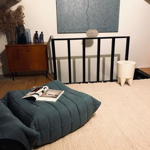 Large Handwoven Cream Rug 180x250 Cm, Area Rug, Cream Solid Rug Carpet ...