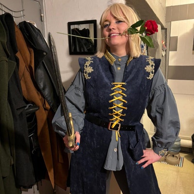 Tabard Sewing Pattern, Female Medieval Surcoat, XXS XXL, Sideless ...