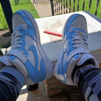 Custom Color Block spring J1s pink Yellow Green Blue Pink check Sizing ...