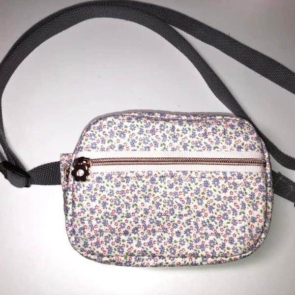 Small Belt Bag PDF Sewing Pattern - Classic Fanny Pack - Bumbag Pattern ...