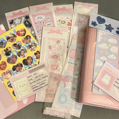 Kpop Photocard Frame Card Heart Beam Deco Frame Kpop - Etsy