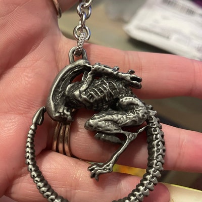 Alien Movie Keychain Alien Covenant Keychain Xenomorph Alien Keychain ...