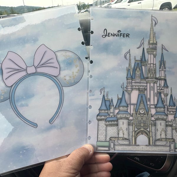 Disney Castle Planner Covers. Available Micro, Mini and Classic and Big ...