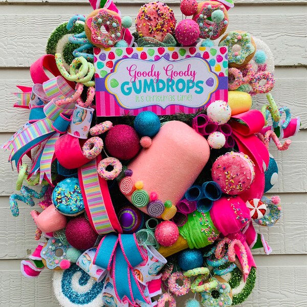 Goody Goody Gumdrops Christmas Sign. - Etsy