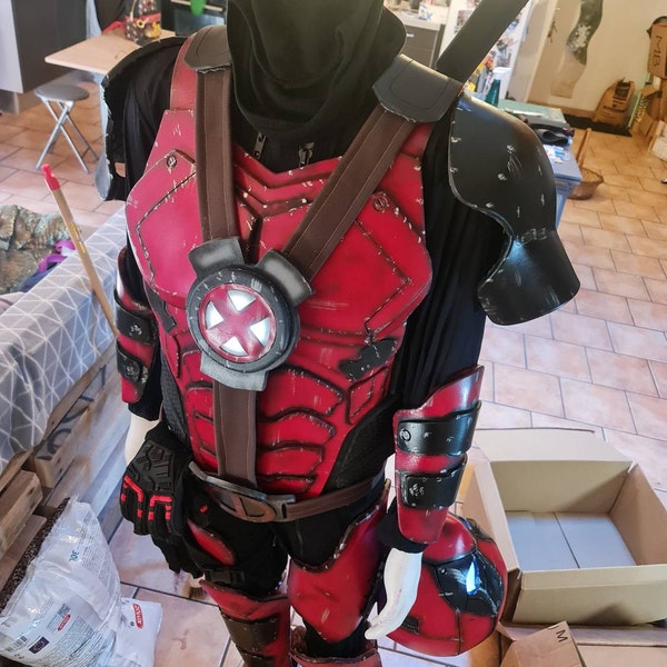 Deadpool Xforce Foam Armor TEMPLATES - Etsy