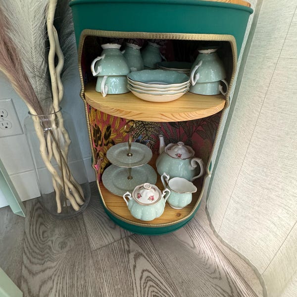 Chess Table Chess Board Bar Minibar Shelf Side Table Made From a 60L ...