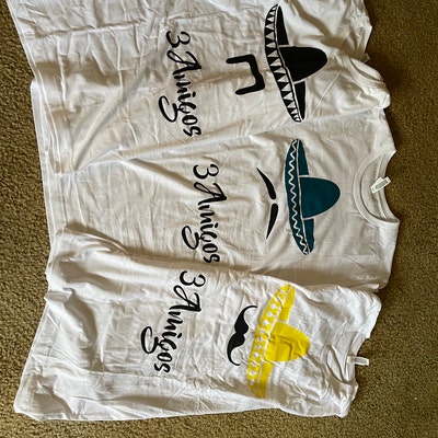 Shirts for 3 Friends, 3 Amigos, Three Amigos, 3 Amigo Shirts, Friend ...
