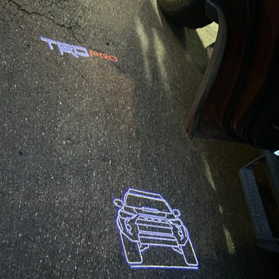 Toyota FJ Cruiser Welcome Lights Door Lights Projector UNIVERSAL KIT - Etsy