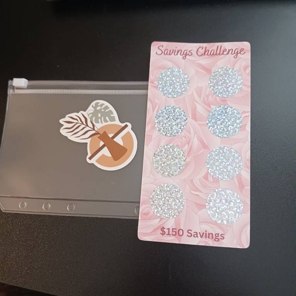 Beginner 15 Card Binder, Scratch off Savings Binder, Five Different ...