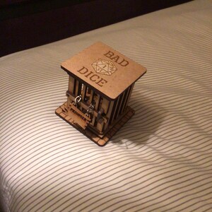 Bad Dice Personalized Square Dice Jail - Etsy