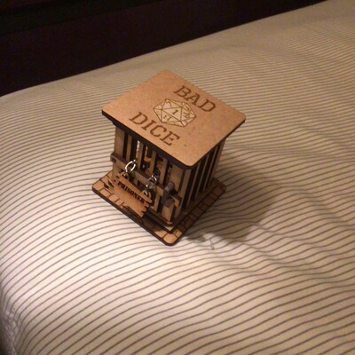 Bad Dice Personalized Square Dice Jail - Etsy