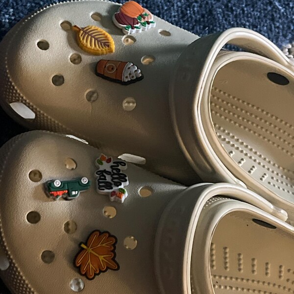 New Trending Fall Shoe Charms for Your Crocs, Popular Autumn Croc ...