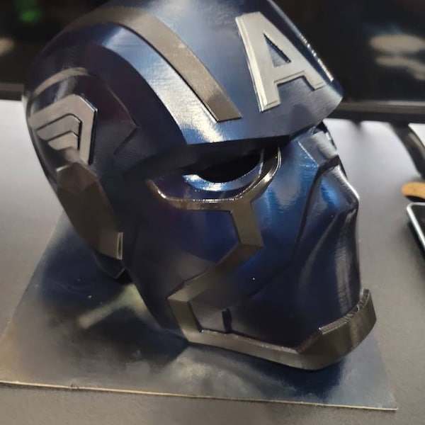 Captain America Helmet (hydra/red Guard./night Thrasher) - Etsy