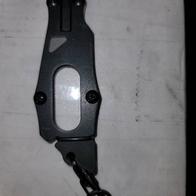 Small Curve Striped Utility Knife Fixed Blade Razor Unique - Etsy