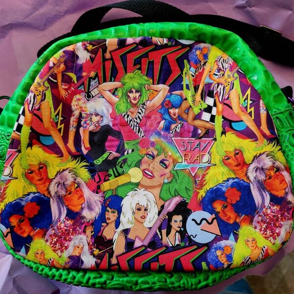 MISFITS From Jem and the Holograms Wristlet Clutch Pouch - Etsy