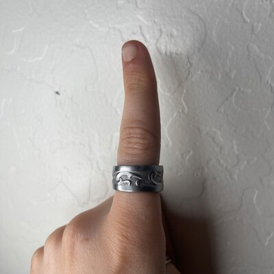 Guitar String Ring Two Strings Twisted Together Guitar - Etsy