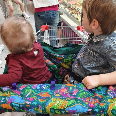 Shopping Trolley Liner PDF Sewing Pattern, Shopping Cart, Cart Liner ...