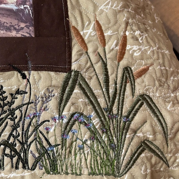 Cattails Embroidery Design. Machine Embroidery Design. Cattail Plant ...