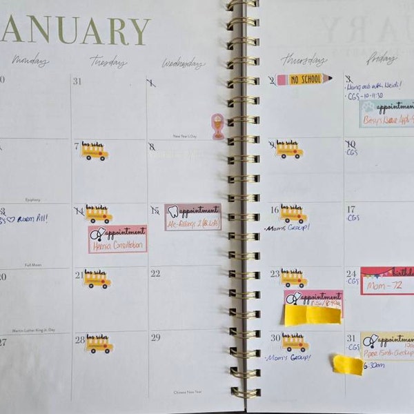 Set of 12 Monthly Budget 2.0 Planner Stickers - Happy Planner ...