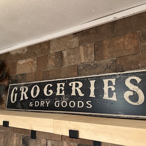 General Store Decor, Custom Store Sign, General Store Sign, Family ...
