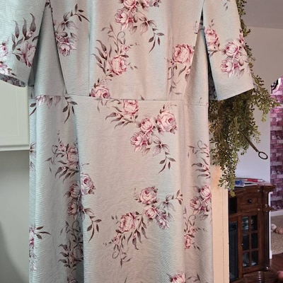 Holly Shift Dress Sewing Pattern Womens Modest Dress Pattern Tie Front ...