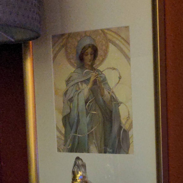 Vintage Style Our Lady Undoer of Knots Print - Etsy