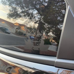 JJK Sukuna Decal Jujutsu Kaisen Anime Decal Sticker Kawaii Anime Car ...