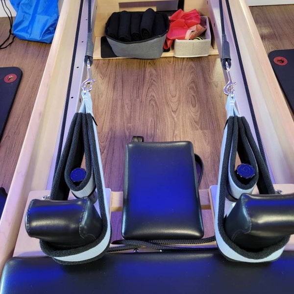 Pilates Straps, Pilates Reformer Straps, Pilates Double Loop Padded ...