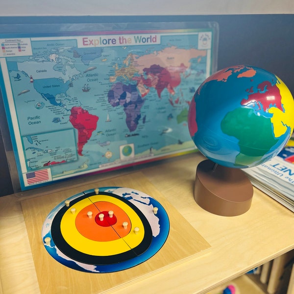 Montessori Verb Key Lesson | Action Words Game | Montessori Verbs Game ...